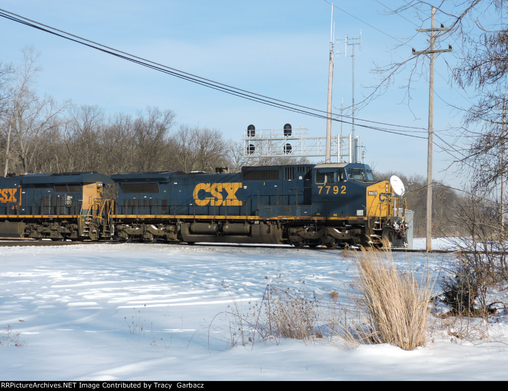 CSX SB train